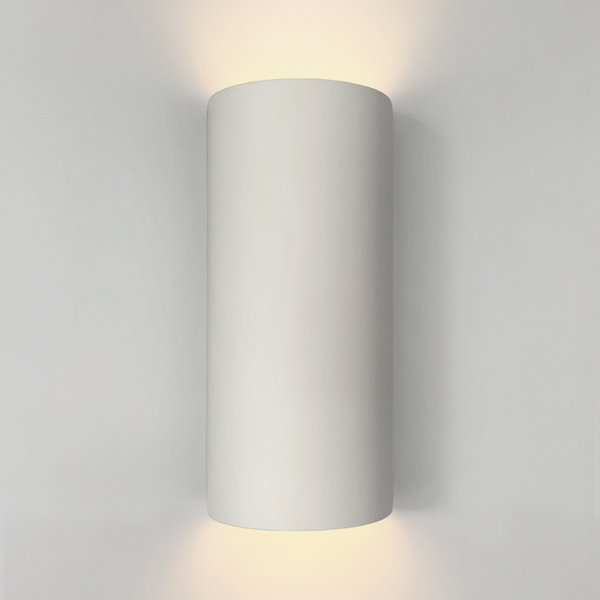 A19 Cylinder Chios Up Down Light Wall Sconce Damp Rated for Indoor or Covered Outdoor Use ...